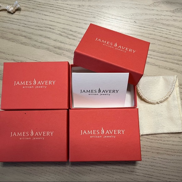 James Avery | Jewelry | Four Empty James Avery Boxes With Four Card ...